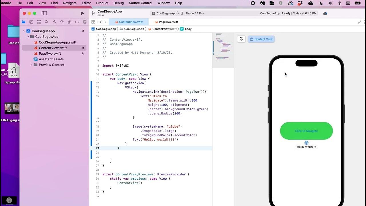 Custom Navigation Back Button Swiftui Youtube