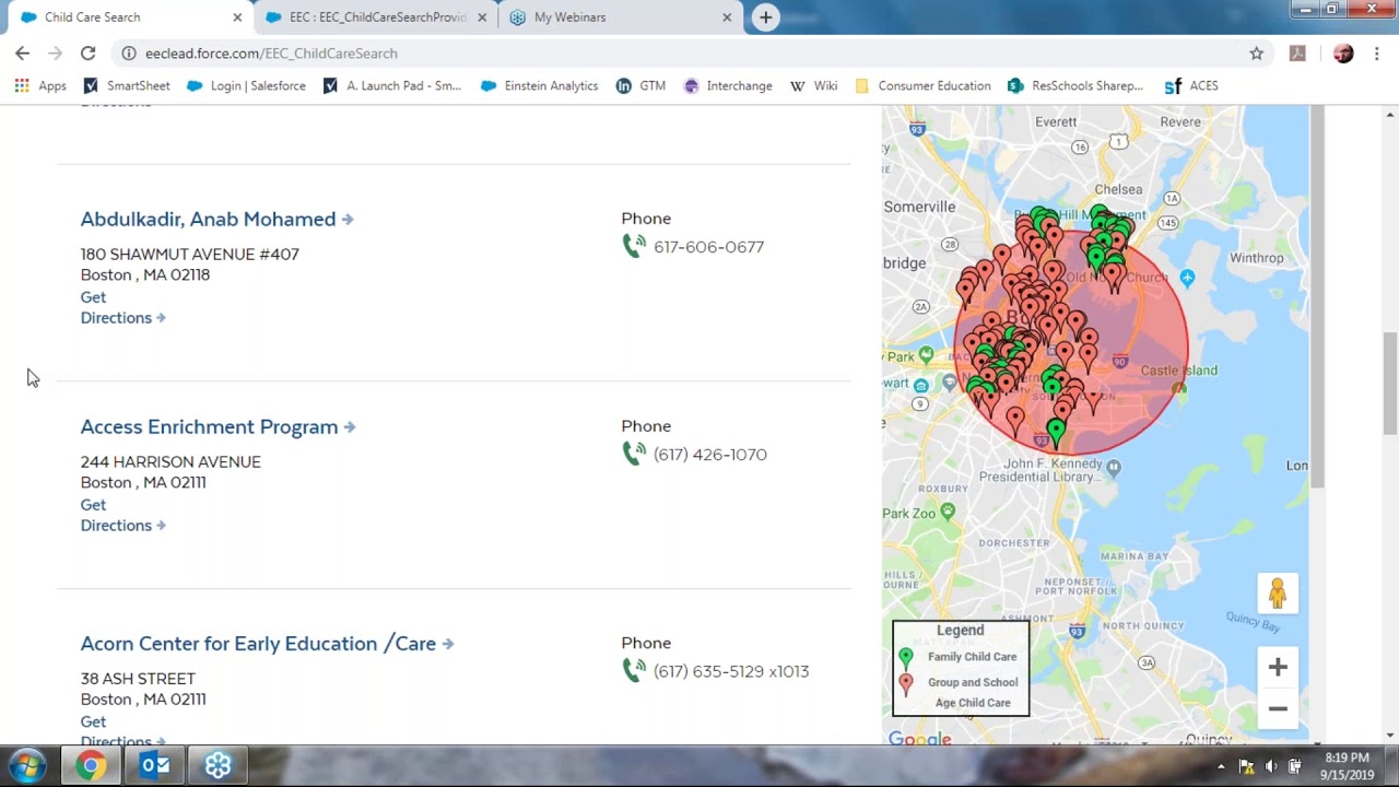 New Child Care Search Tool Demonstration - YouTube