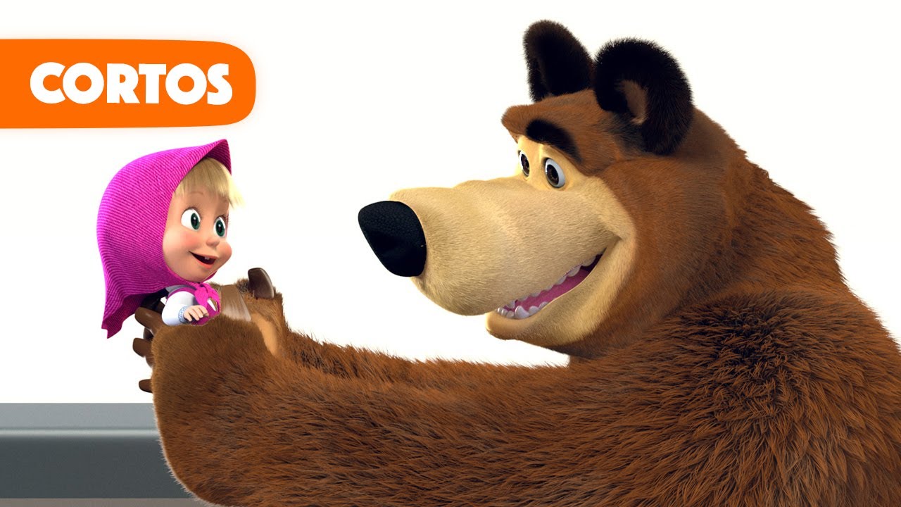 Masha y el Oso: Cortos 👧🐻 Nuevo capítulo ️Aeropuerto (Capítulo 4)🐿️ ...