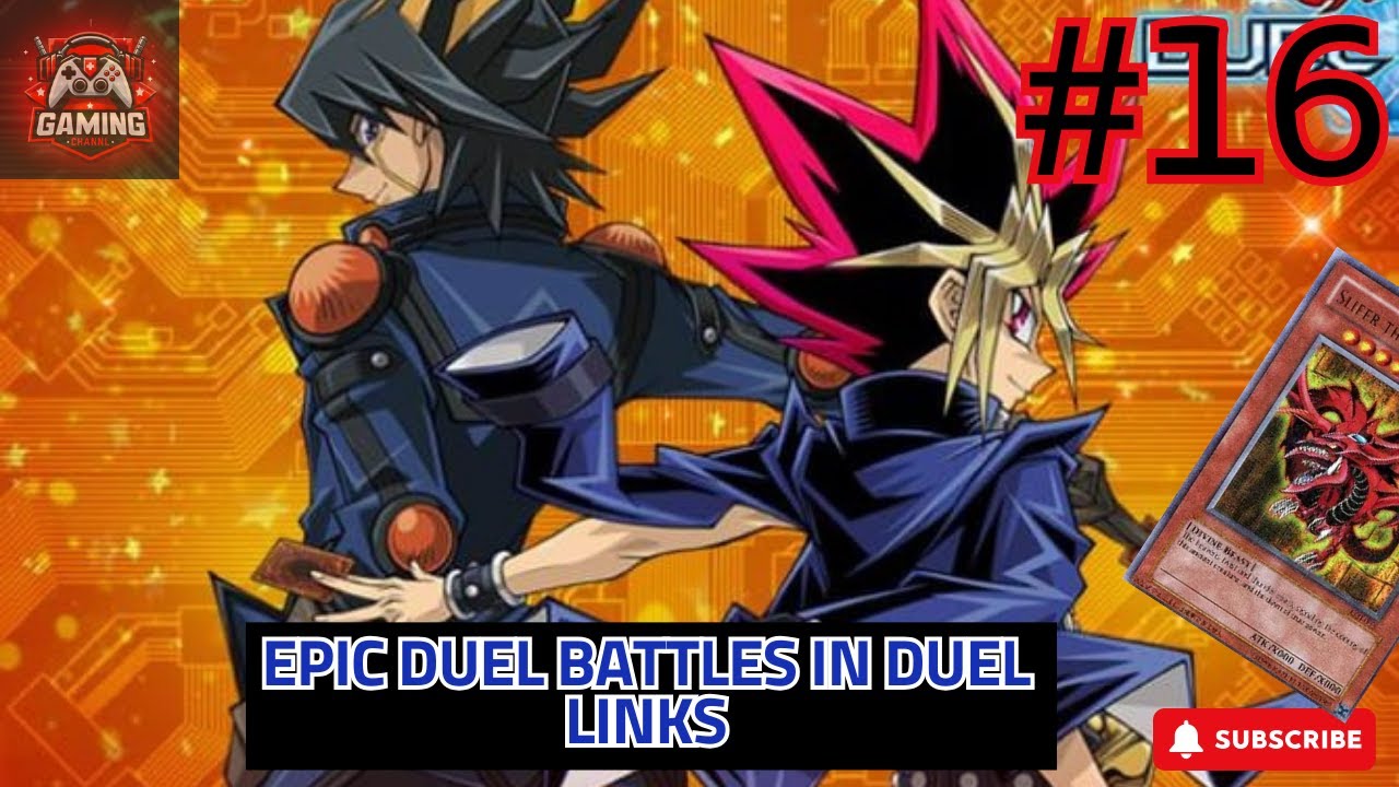 Epic Duel Battles in Duel Links - YouTube