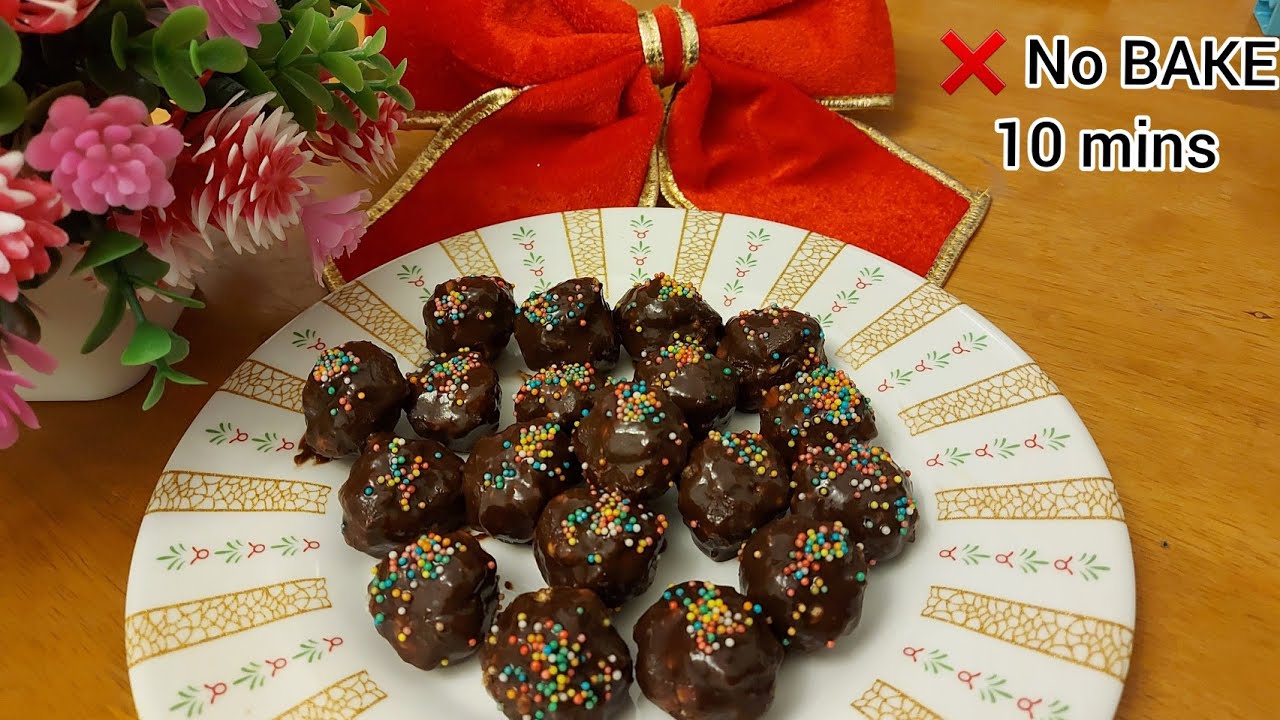 chocolate truffles with butter | 10 mins recipe|sweets for kids | - YouTube