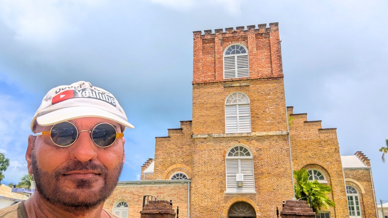 Visiting The Oldest Church In Belize - YouTube