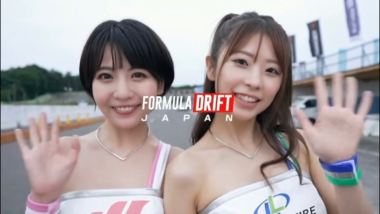 FORMULA DRIFT JAPAN ジングル LINGLONG＆TeamFUKUSHIMA GAL - YouTube