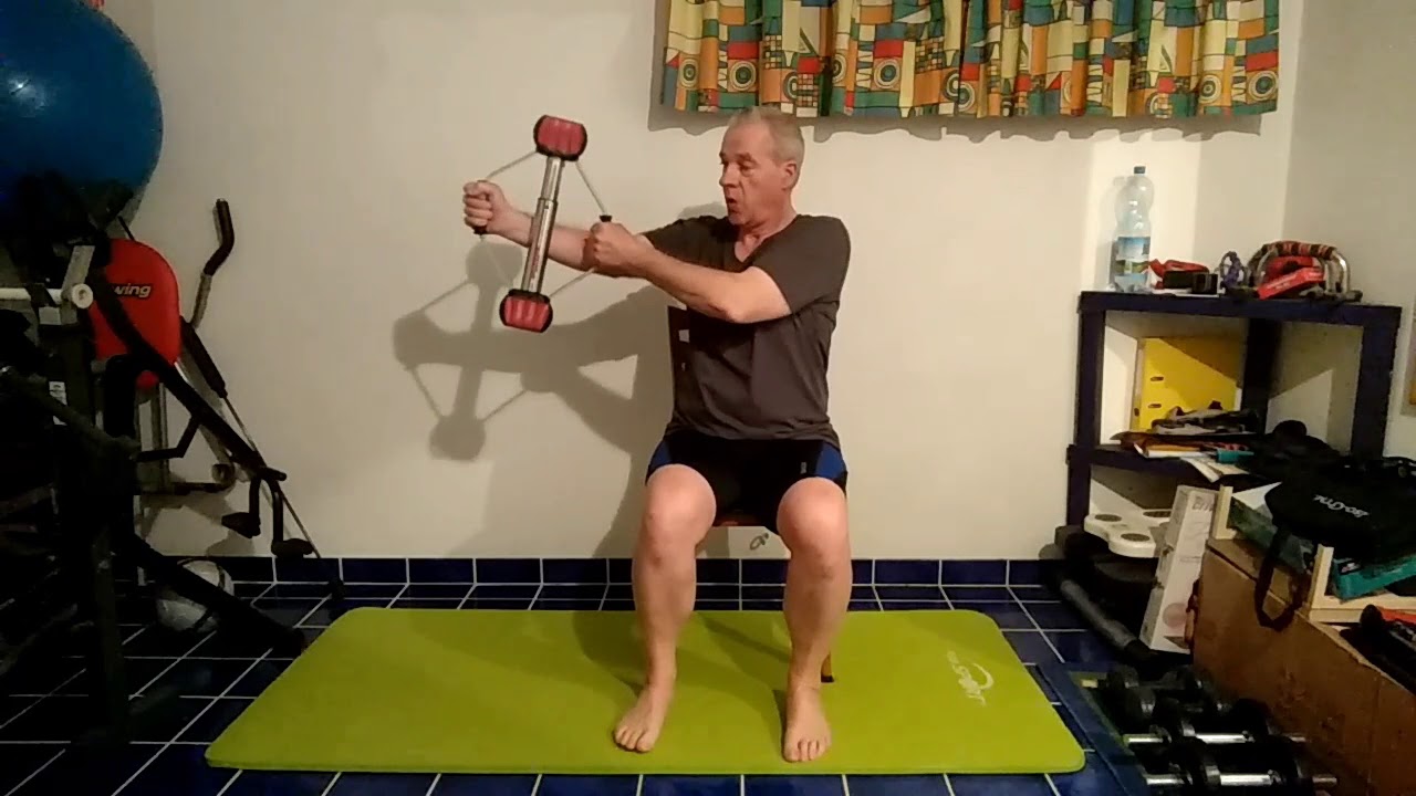 Steel Bow "sit at home" - 30 reps - YouTube