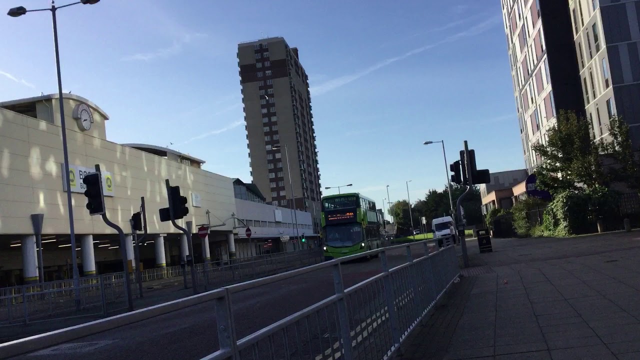 Bus 81A to bootle Strand arrives at bootle bus station, bootle - YouTube