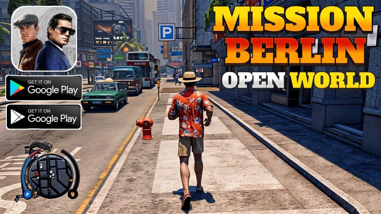 mission berlin gameplay (android, iOS) Part1| open world game - YouTube