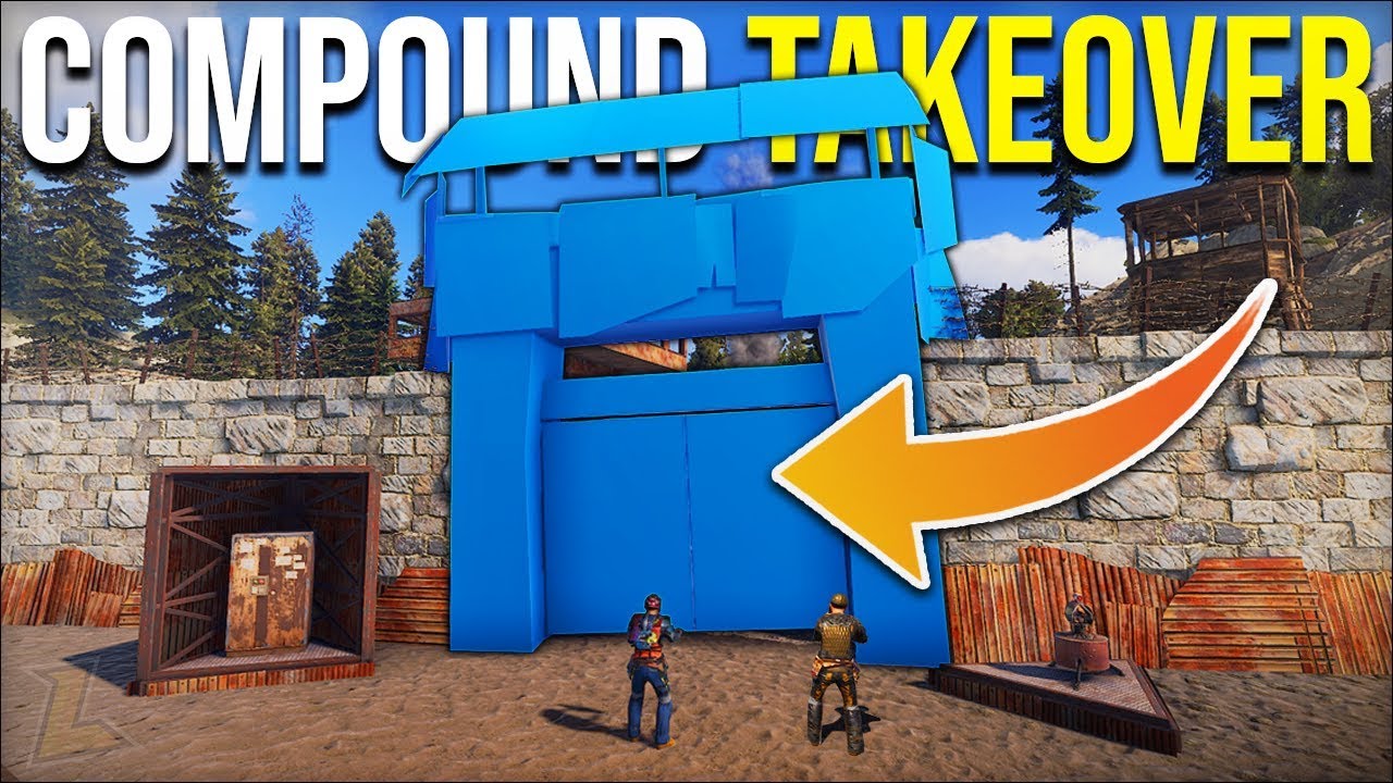 RUST GRIEFING A CLAN TO GET REVENGE AND TAKING OVER THEIR COMPOUND ...