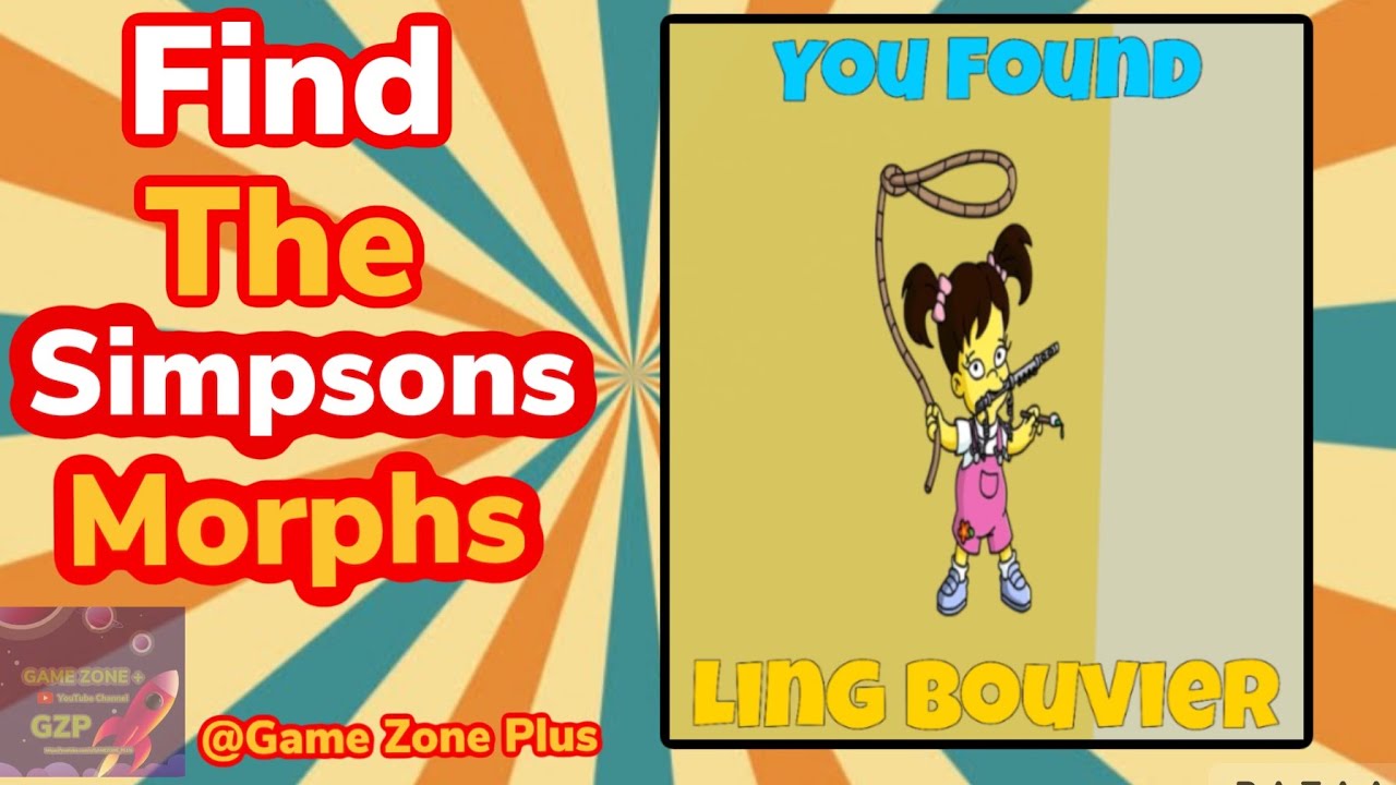 How to find “Ling Bouvier” Morph in Find the Simpsons Game. #roblox # ...