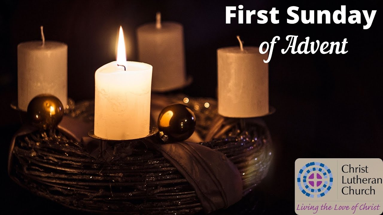 December 1, 2024: First Sunday of Advent Worship - YouTube