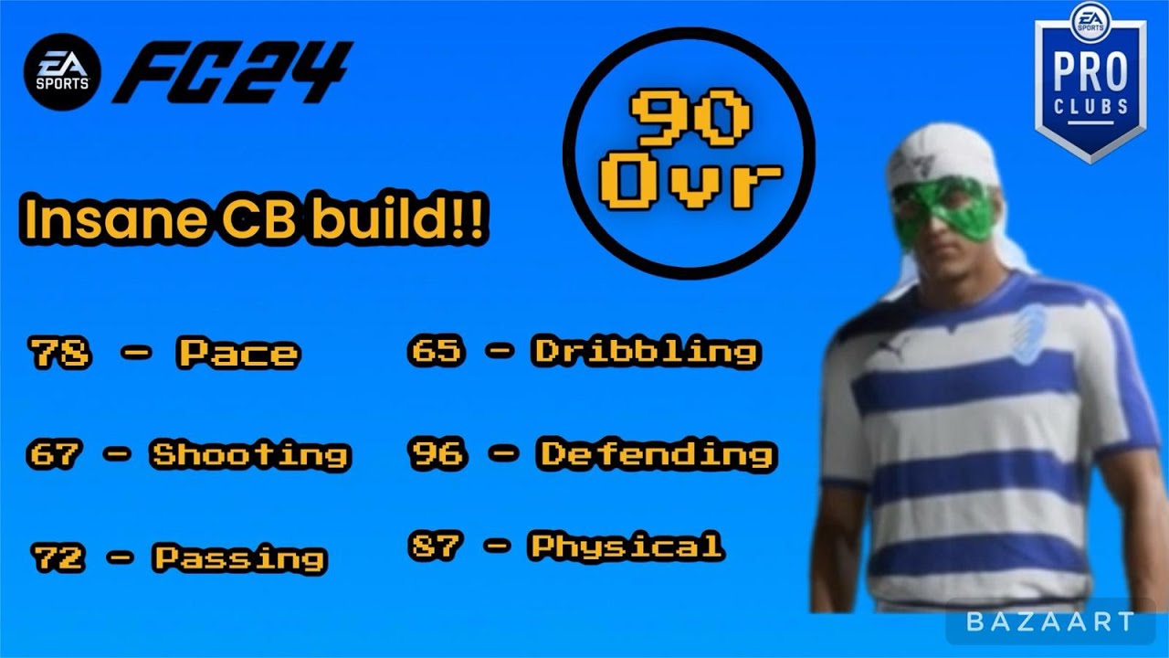 90 Rated CB Build FC 24 PRO CLUBS - YouTube