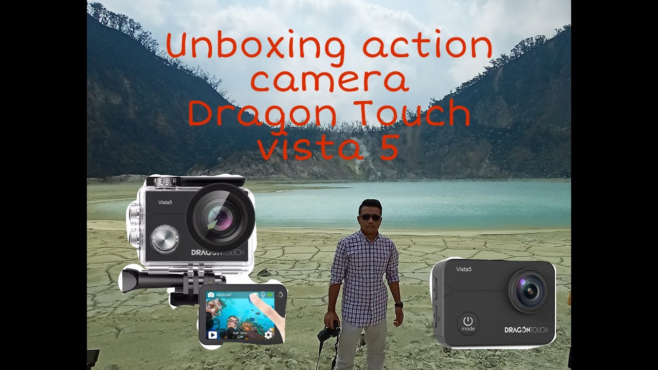 Unboxing Camera Gopro Dragon Touch Vista 5 | Action Camera |kamera ...