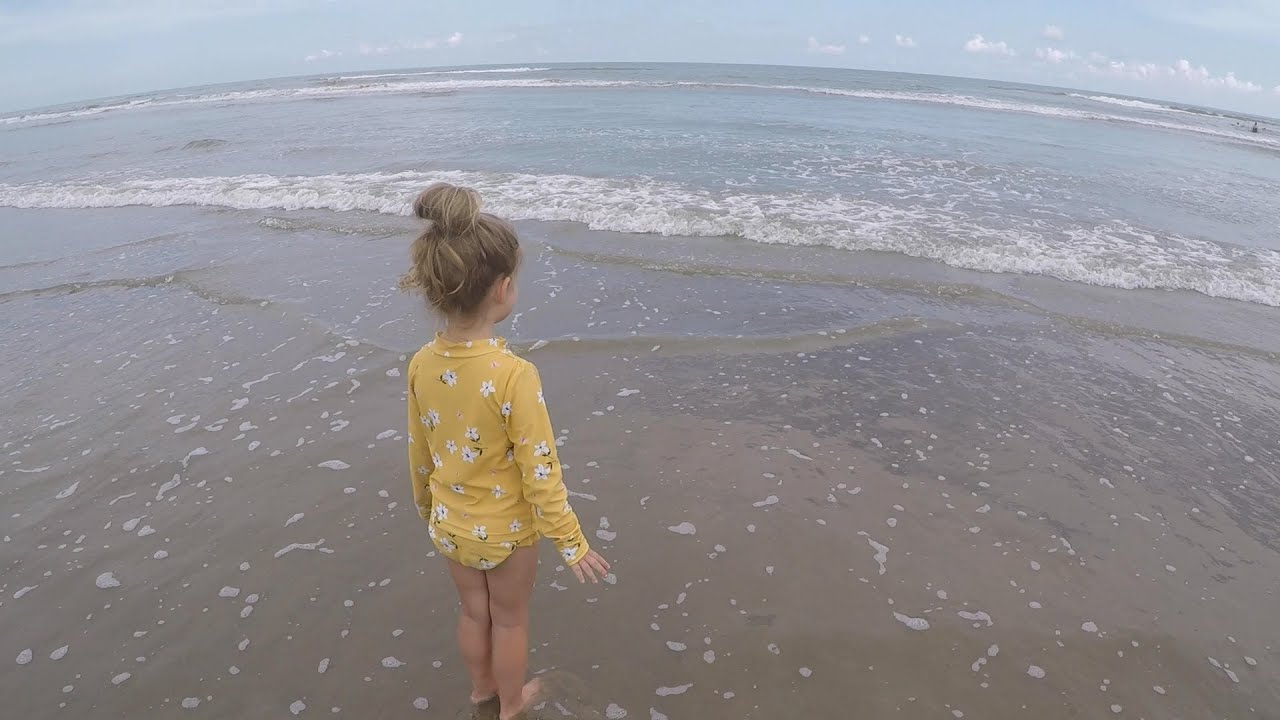 Beach Storms and Libby Belle's 4th Birthday! - YouTube