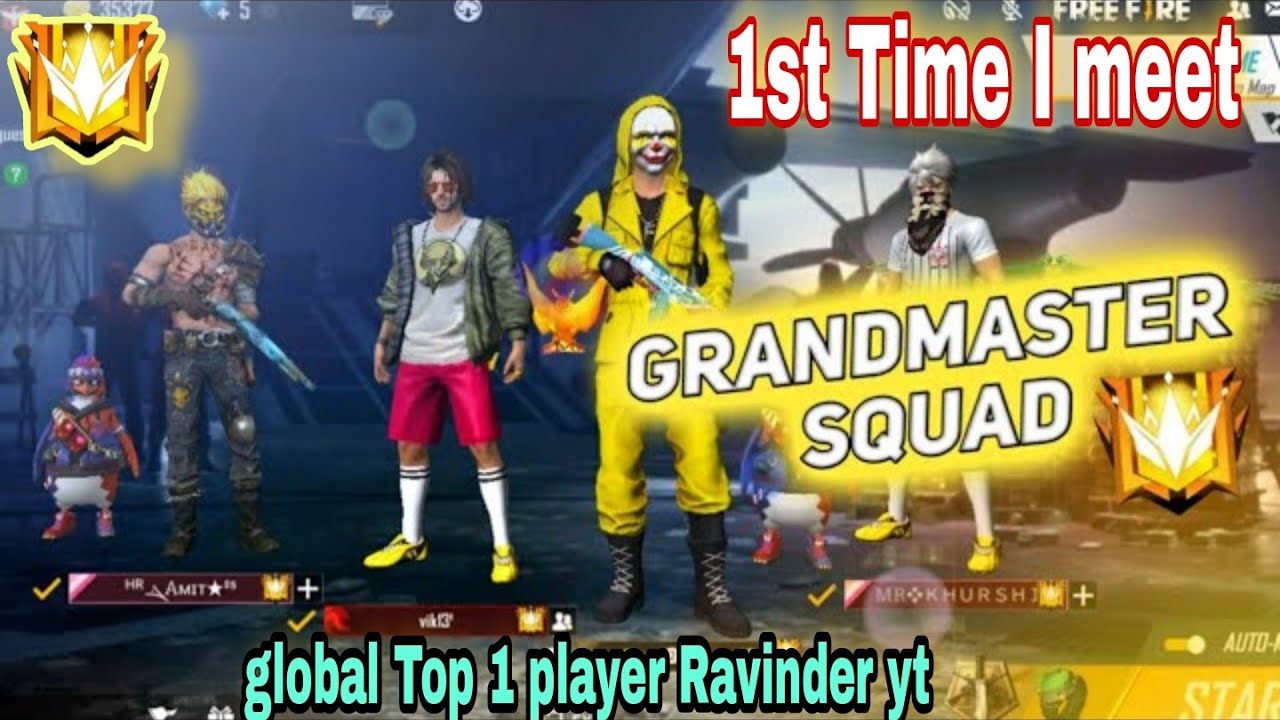Global Grandmaster top 1 player 2021 ||@ravinderyt grandmaster player ...
