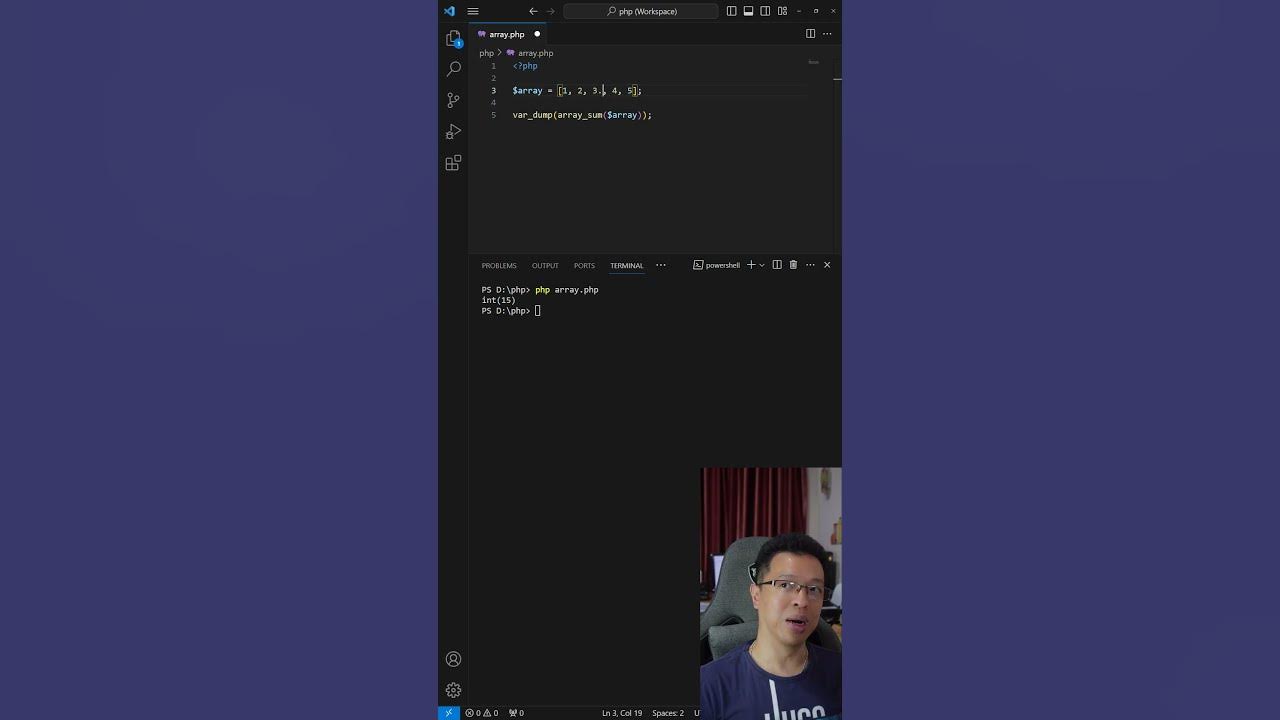 Array Sum Skysen Coding Pemograman Php Array Functions Youtube