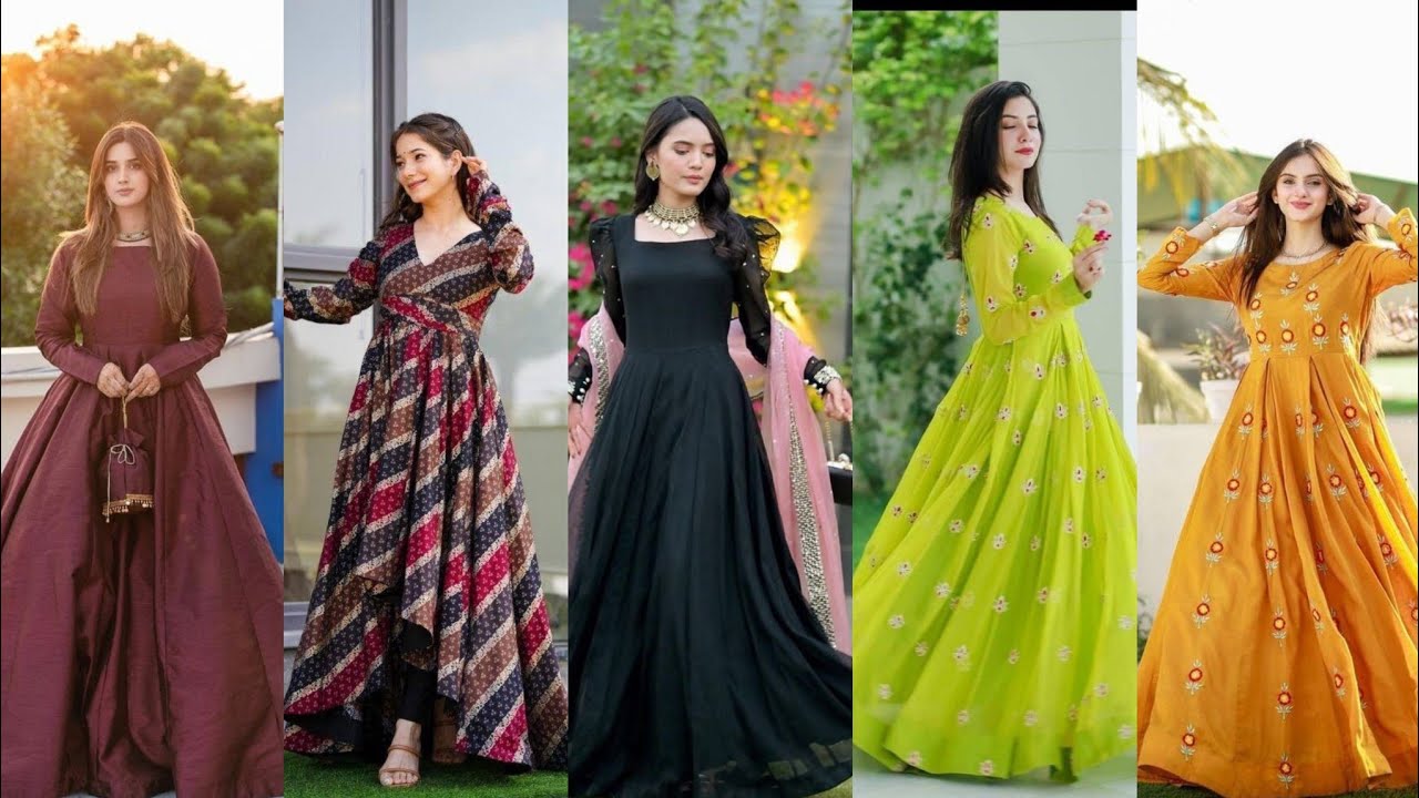 Beautiful collection of trendy frocks for ladies.#trending#beautiful# ...