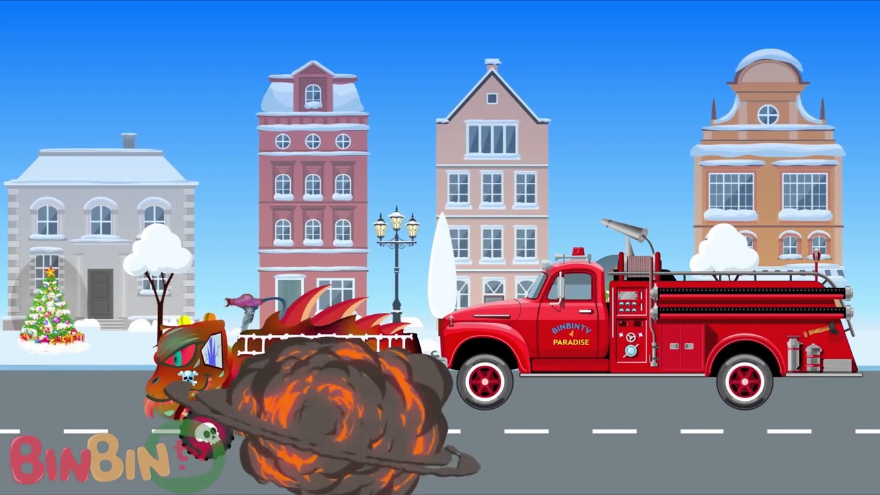 Good vs Evil Auto Transport Truck Learn Street Vehicles for Kids ...