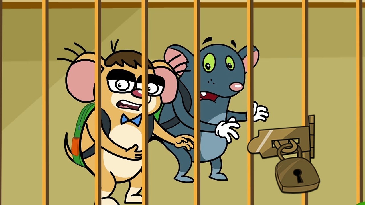 Rat A Tat Prison Escape Plan Funny Animated dog cartoon Shows For Kids ...