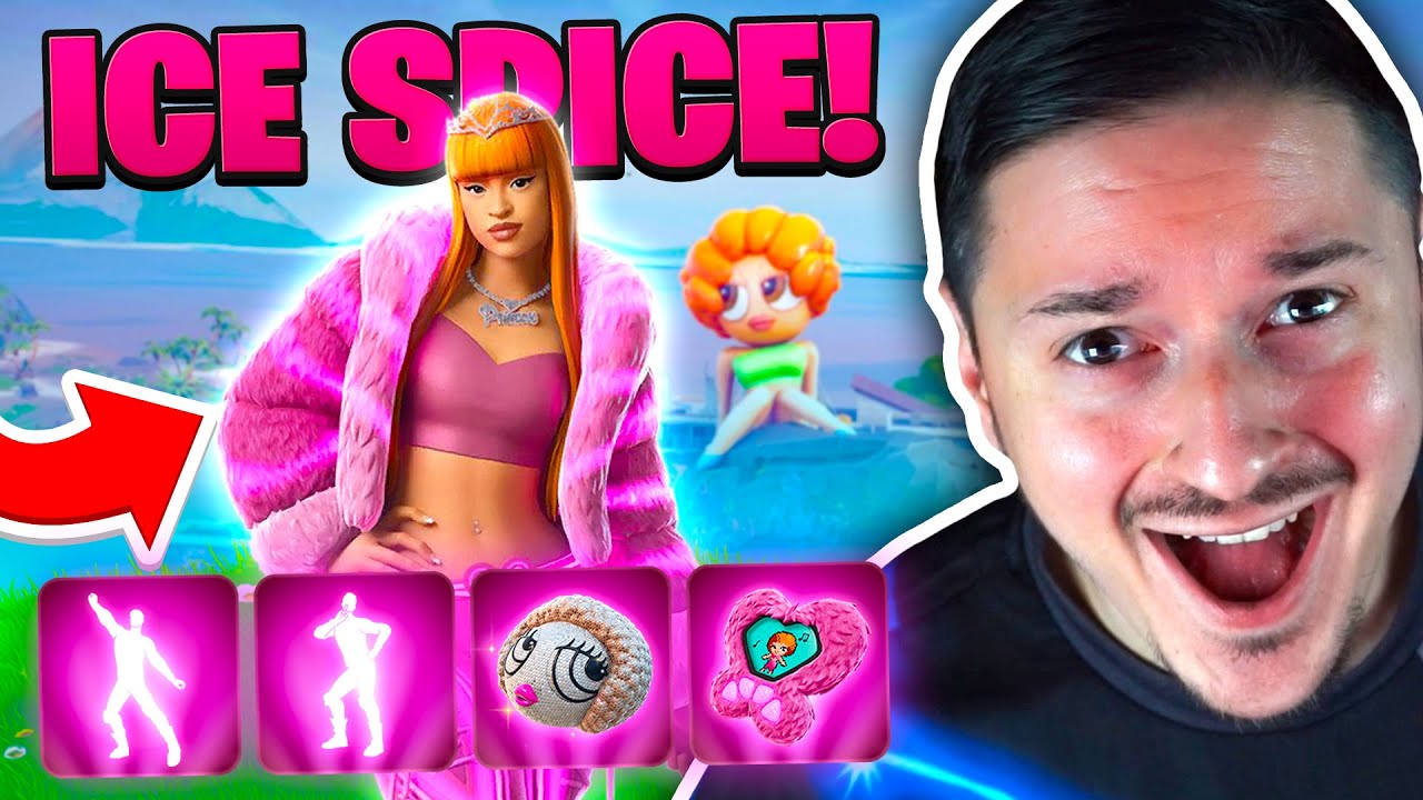 GIOCO con la SKIN di ICE SPICE su FORTNITE 🤩 - YouTube