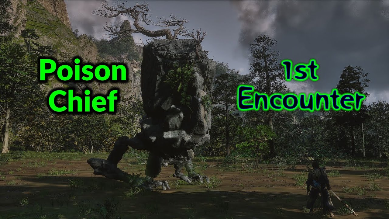 Poison Chief - 1st Encounter (Black Myth Wukong gameplay) - YouTube