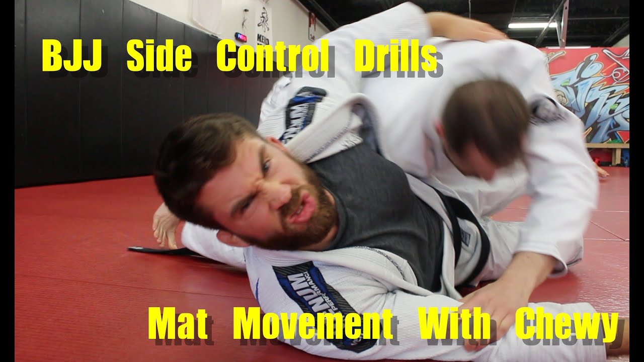 Bjj Drills For Side Control Movement (On The Mats With Chewy) - YouTube