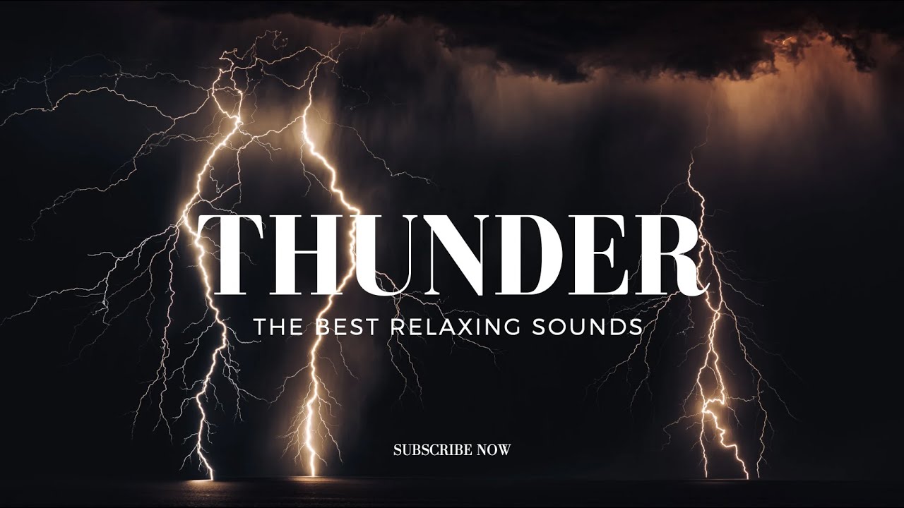 Unleash the Power of Nature: Epic Thunder and Lightning Relaxation ...