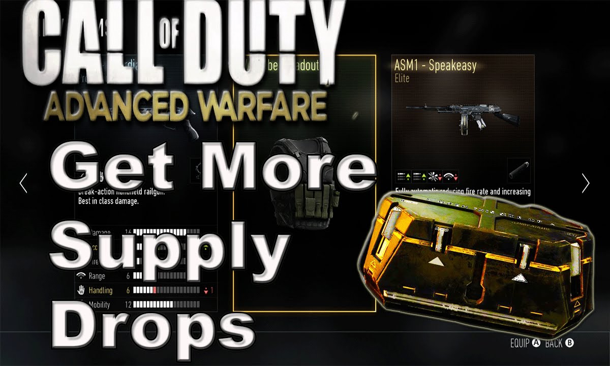 CoD Advanced Warfare: How to get more Supply Drops - YouTube