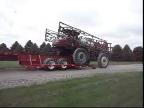 1986 CUSTOM Trailmobile Sprayer Trailer For Sale - YouTube