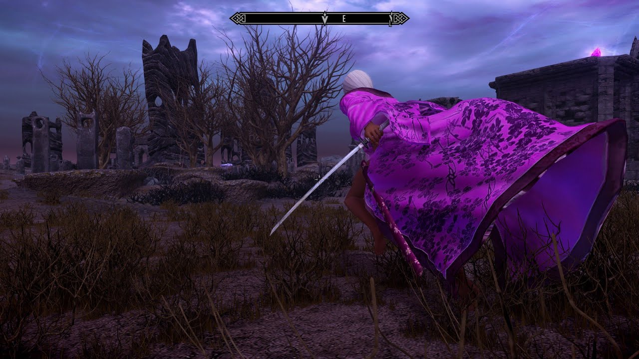Arvel getting a swift kick to the nuts. SPARTA KICK! Skyrim SE (mods ...
