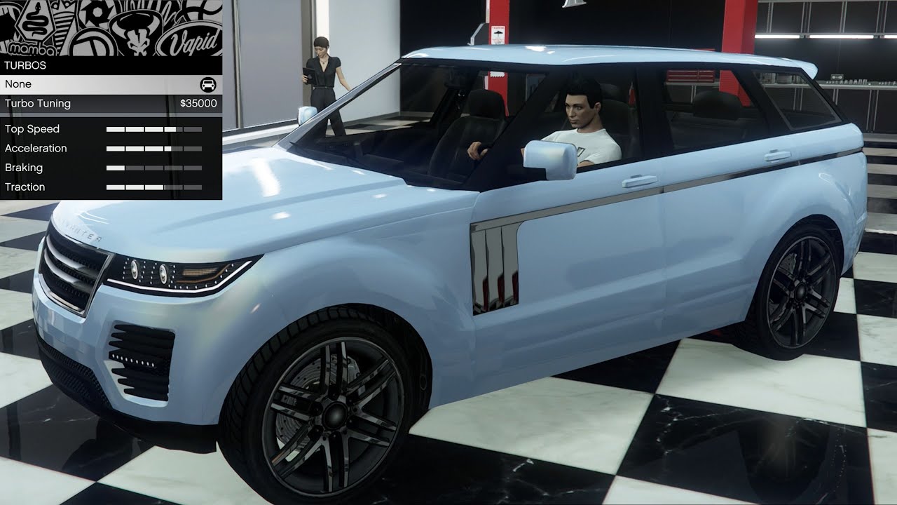 GTA 5 - OG Vehicle Customization - Gallivanter Baller (Range Rover ...
