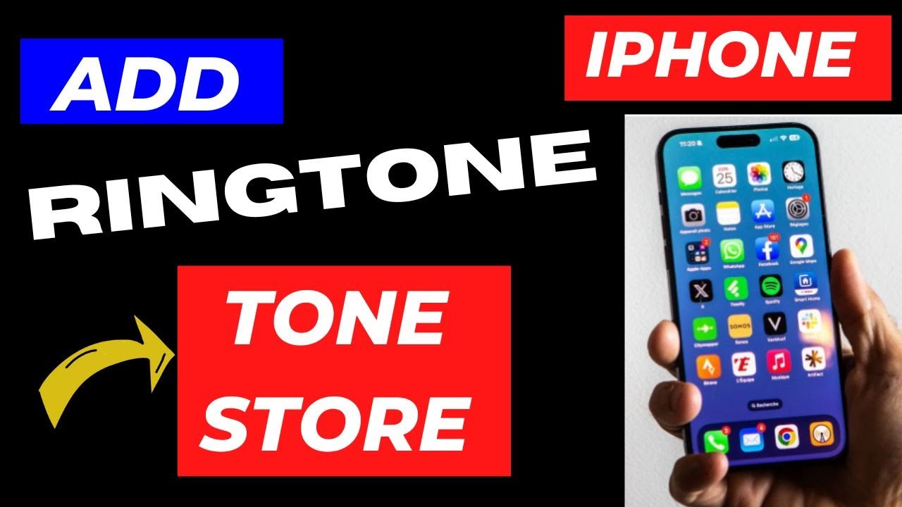 Change Ringtone from iPhone Tone Store - YouTube