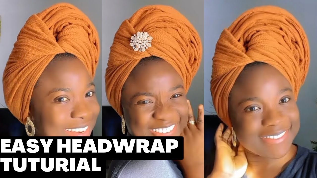 2024 How To Do EASY & Simple Headwrap/ Tutorial / Turban / Headscarf - YouTube