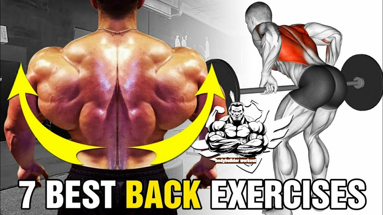 7 Best Muscle-Building Back Exercises /Mass - YouTube