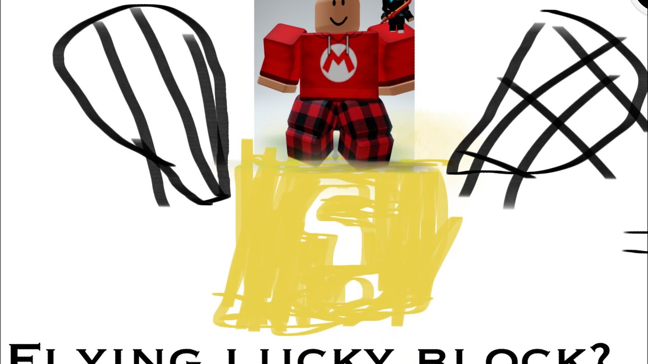 Flying lucky blocks in bedwars? - YouTube