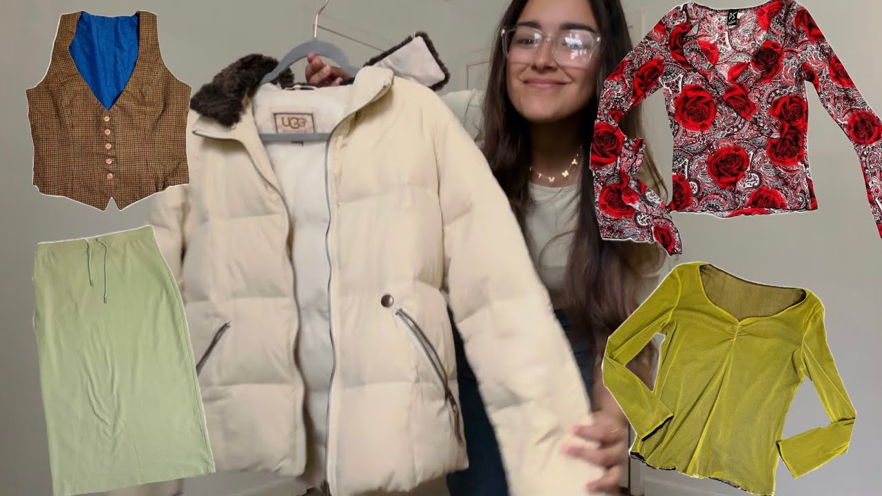 I went THRIFTING at a RAG HOUSE - YouTube