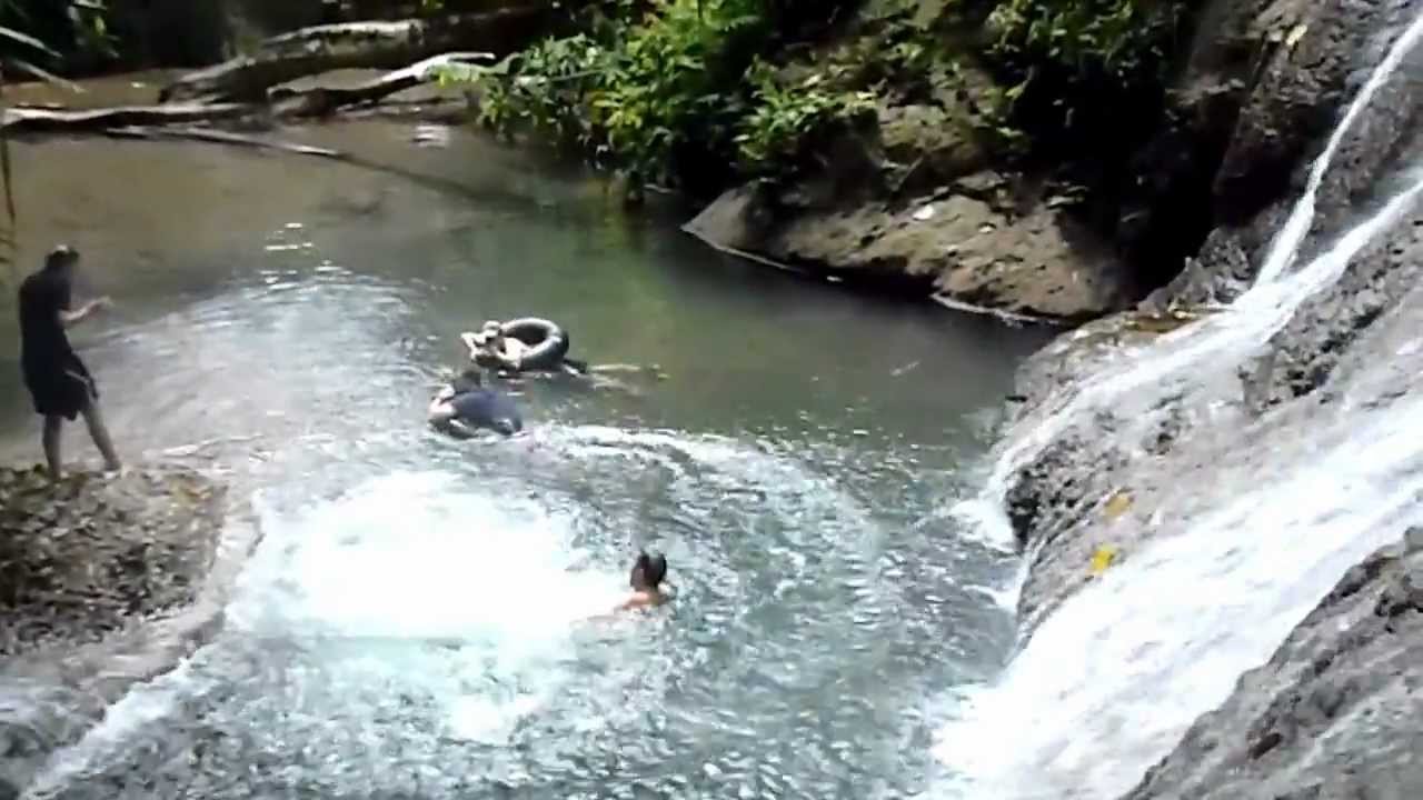Jumping Mataniko Falls in Guadalcanal - YouTube