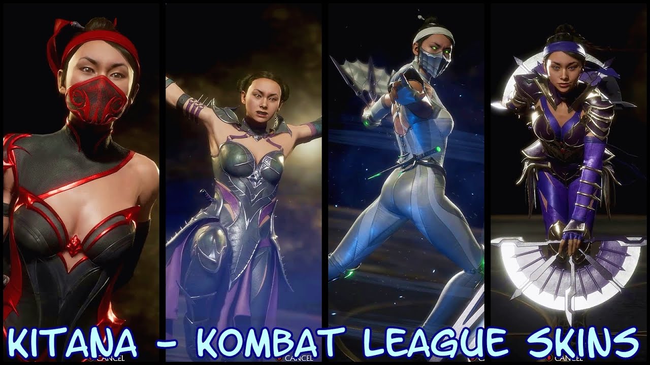 Kitana Intros And Victories Kombat League Skins Mortal Kombat 11