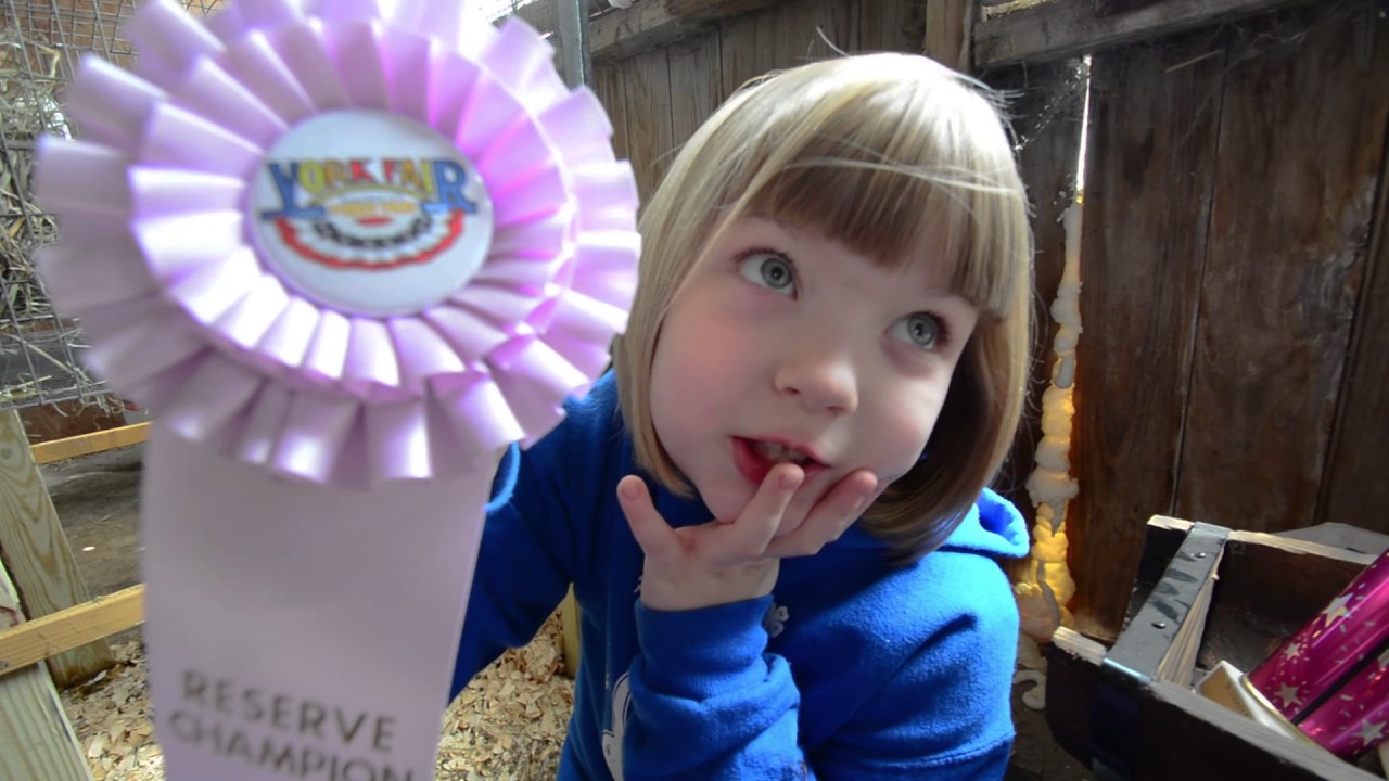 Macie Rogers is collecting a pile of ribbons - YouTube