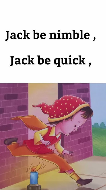 Poem Jack Be Nimble #shorts - YouTube