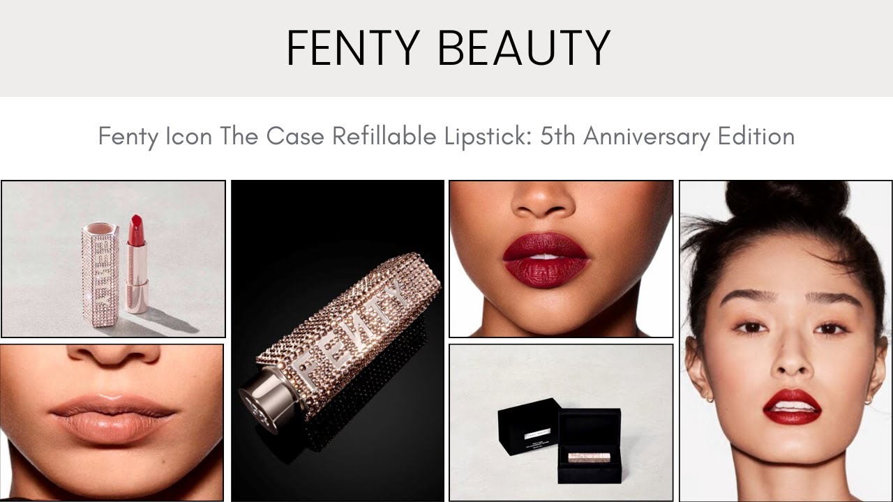FENTY BEAUTY Fenty Icon The Case Refillable Lipstick: 5th Anniversary ...