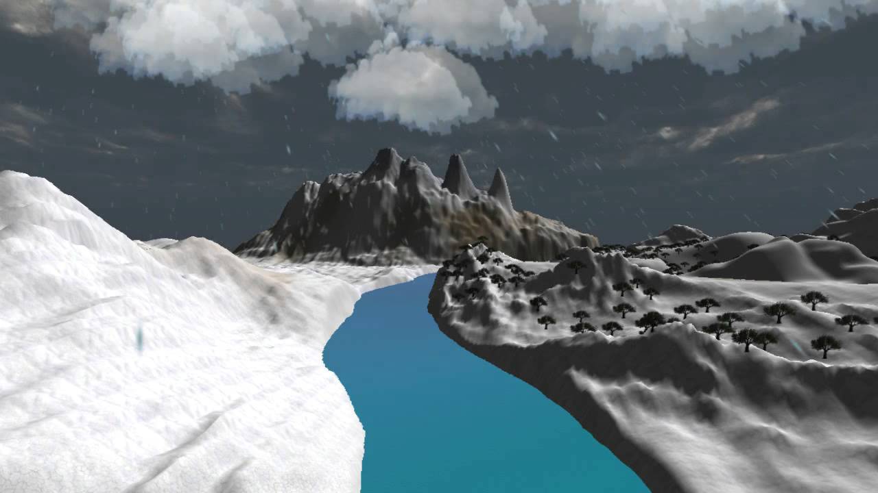 3D Particle Effects #3 - 3 Environmental Particles Snow, Rain, Dust ...