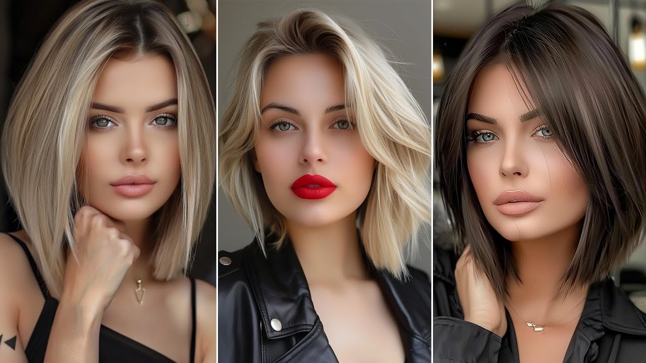 Shoulder Length Lob Haircut Long To Undercut Bob Haircut Blunt Bob Cut ...