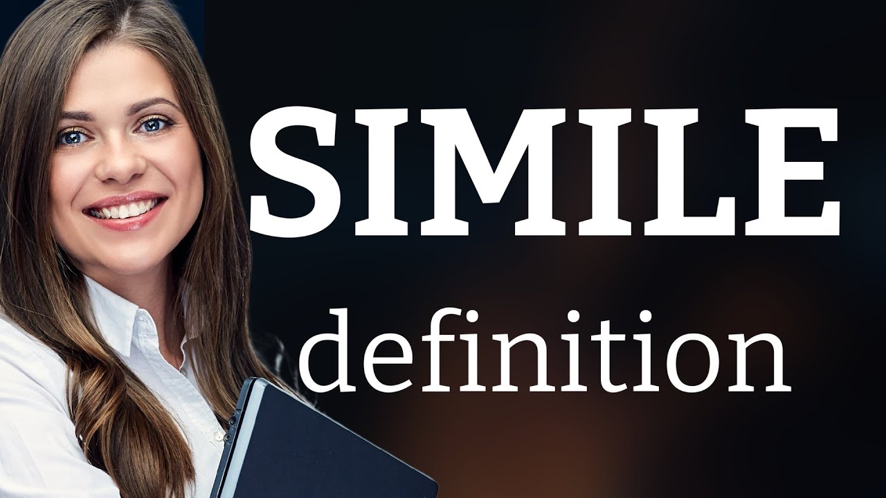 Simile • what is SIMILE meaning - YouTube
