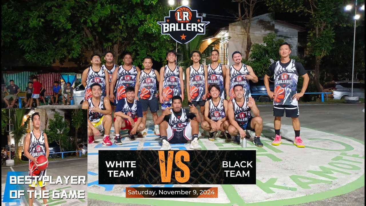 LR BALLERS -INTER COLOR |WHITE VS BLACK |PRE CHRISTMAS TOURNAMENT ...