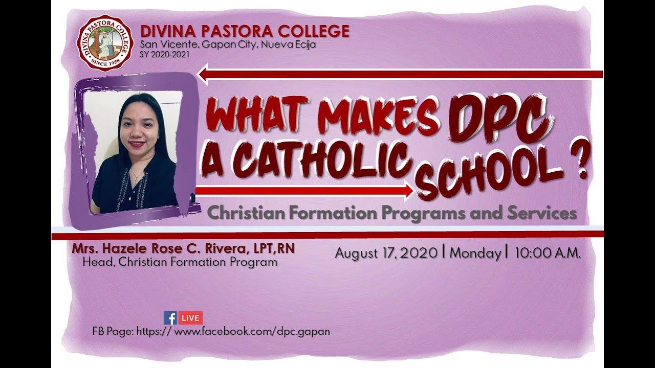 What Makes DPC a Catholic School? - YouTube