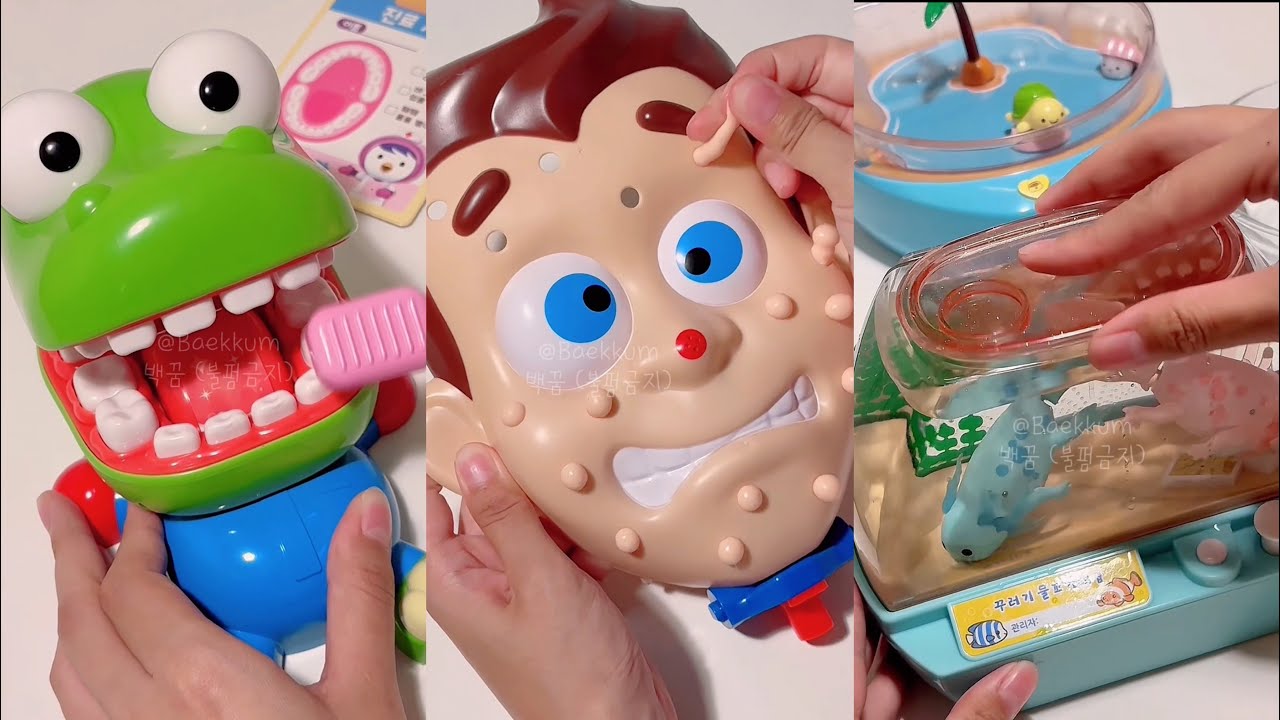 [💸toy asmr💸] Compilation of Satisfying Toy ASMR 장난감 모음집 - YouTube