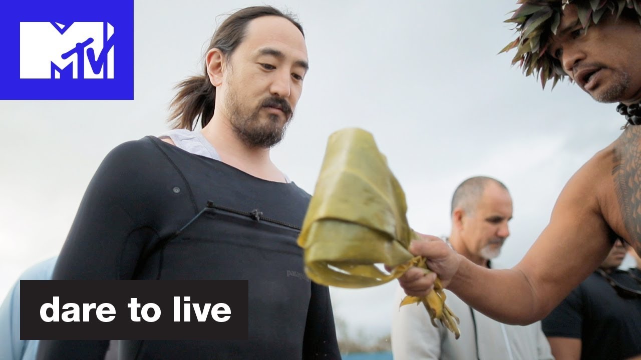 'Steve Aoki & Rory Surf 25ft Waves' Official Sneak Peek | Dare To Live ...