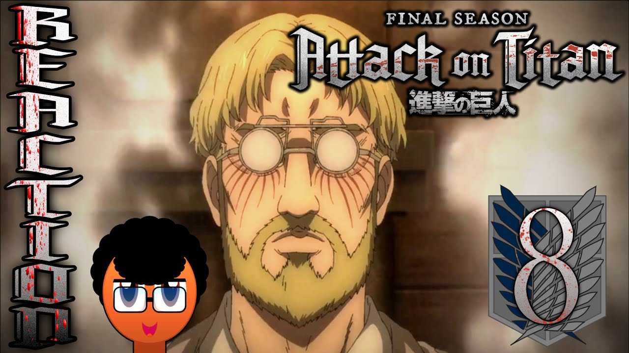 Attack on Titan S4 EP8 REACTION - Assassin's Bullet | Epic Battles & Unexpected Turns! - YouTube