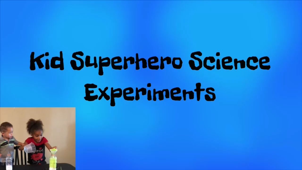 Kid Superhero Science Experiments Pokémon explode vinegar and baking ...