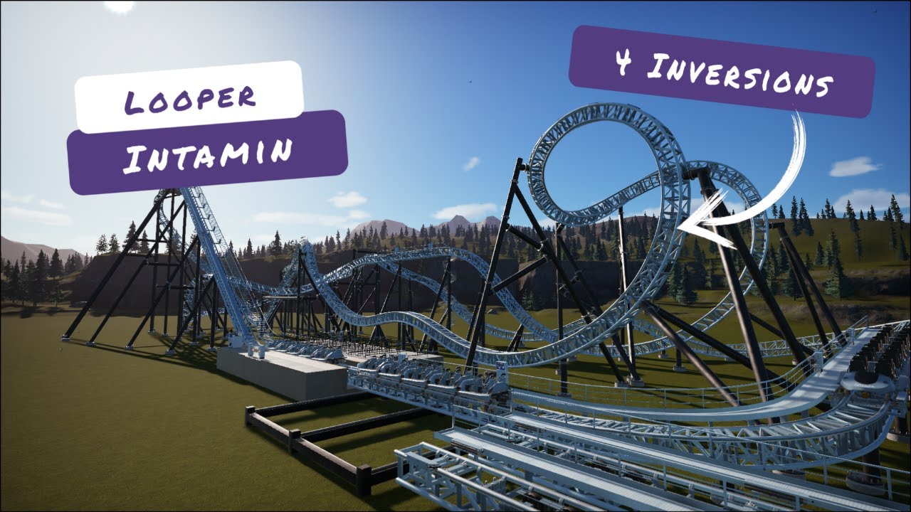 Looper Intamin concept | Planet Coaster - YouTube