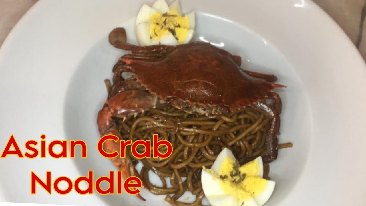How to Make Asian Crab Noodle| @cookingwiththereidstutorial - YouTube